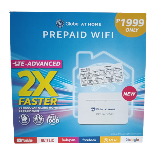 Globe at Home (B535-932)CAT7 LTE-Advanced Prepaid WiFi Router Modem ...