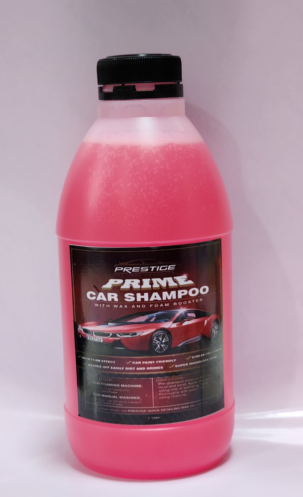 Prestige PRIME Car Shampoo with Wax and Foam Booster | Lazada PH