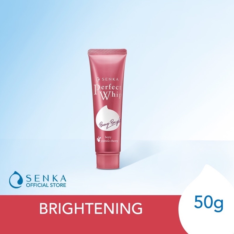 Senka Perfect Whip Berry Bright 50g Senka Mask Senka Perfect Whip White ...