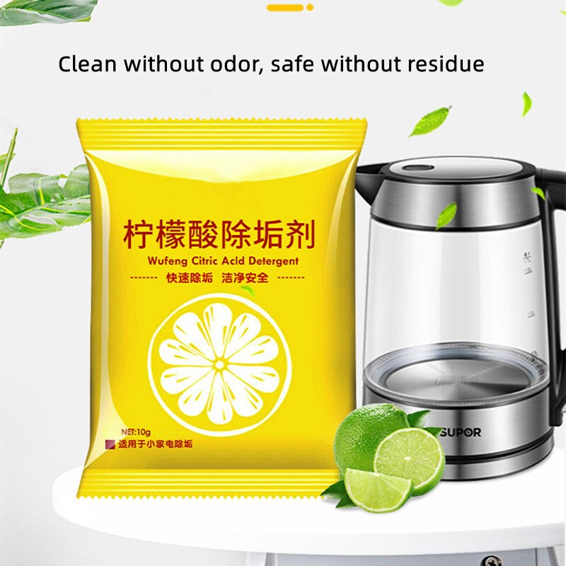Citric Acid Detergent Cleaning Powder Inner Container Cleaner Electric ...