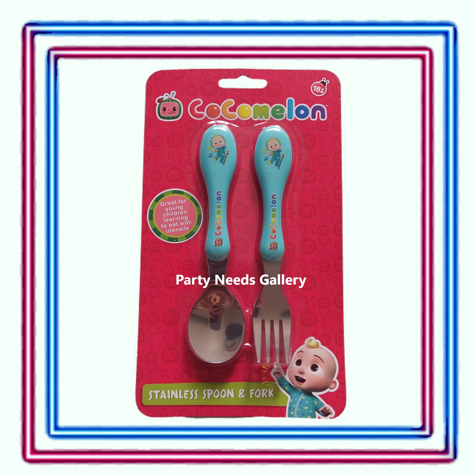 Cocomelon Kids Stainless Spoon Fork | Lazada PH