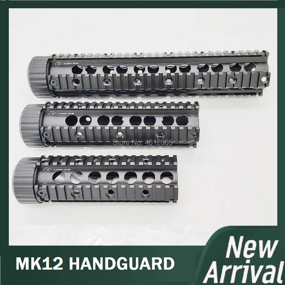 Metal MK12 Handguard Rail Aluminum Handguard for M4 M16 4 Inch 12 Inch ...