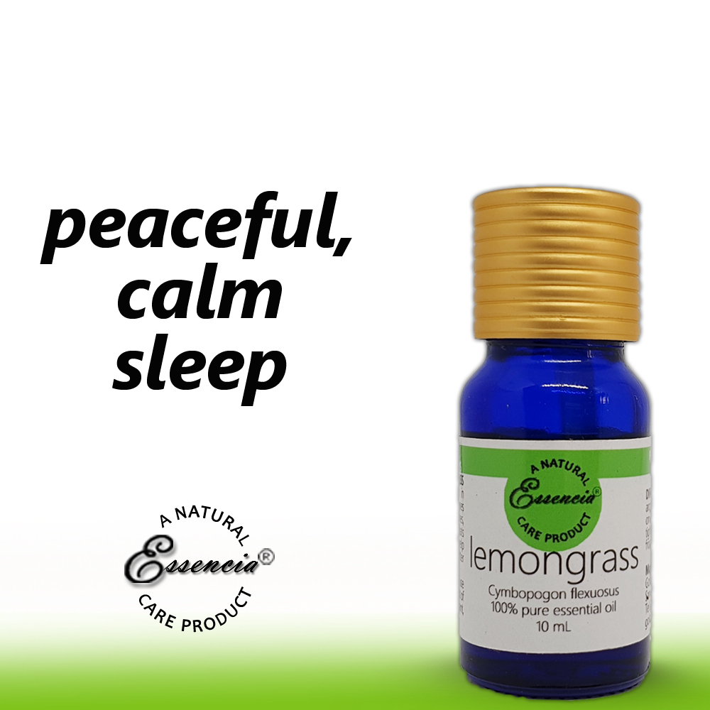 ESSENCIA Lemongrass Essential oil 10 mL , great for aromatherapy and as ...