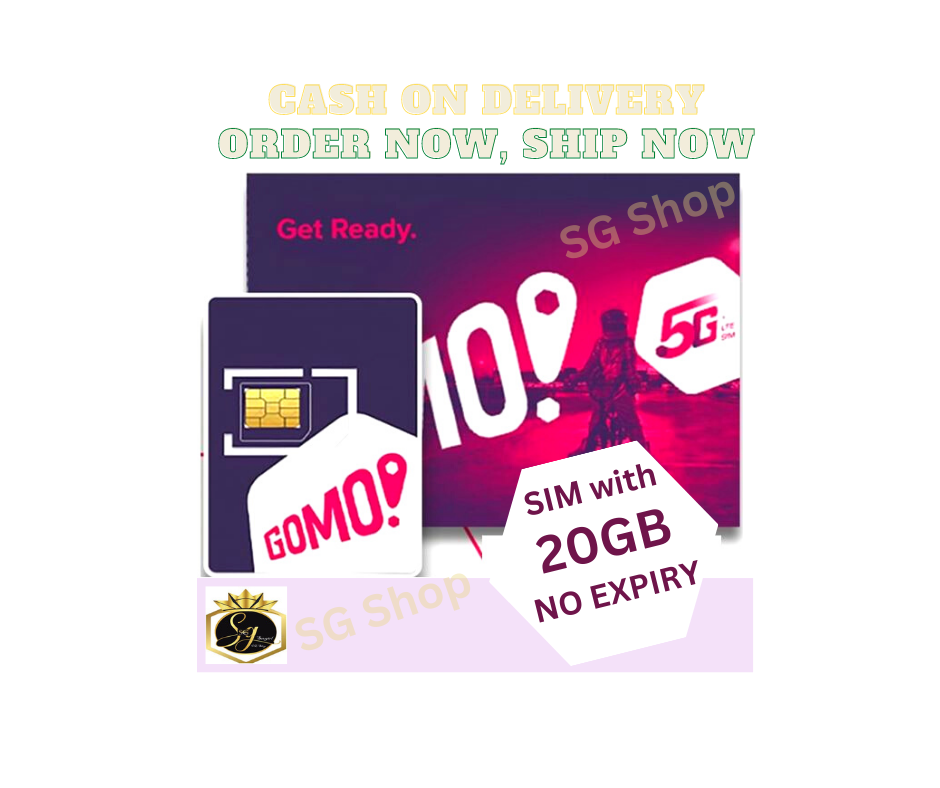 GOMO SIM 30Days UNLIDATA/20GB/ 30GB No Expiry | Lazada PH