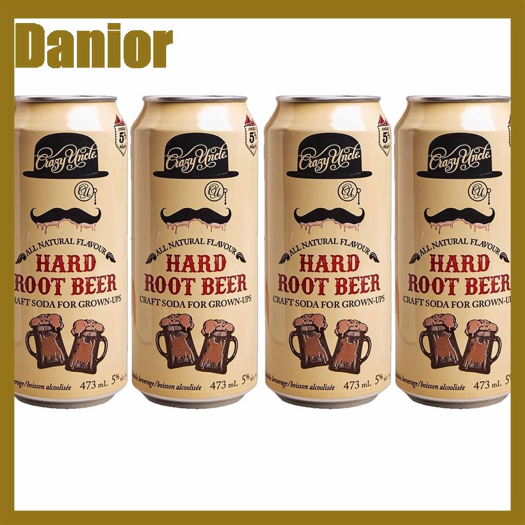 Danior Crazy Uncle Hard Cream Soda 4 x 500ml Root Beer 4 x 500ml | Lazada PH