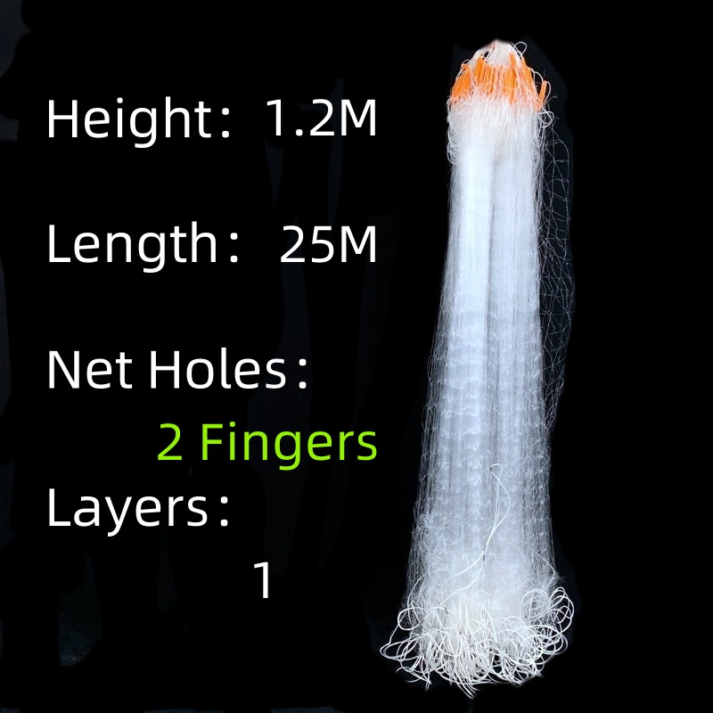 Lambat Fishing Net Ready to Use Fish Gill Net with Float Lambat White ...