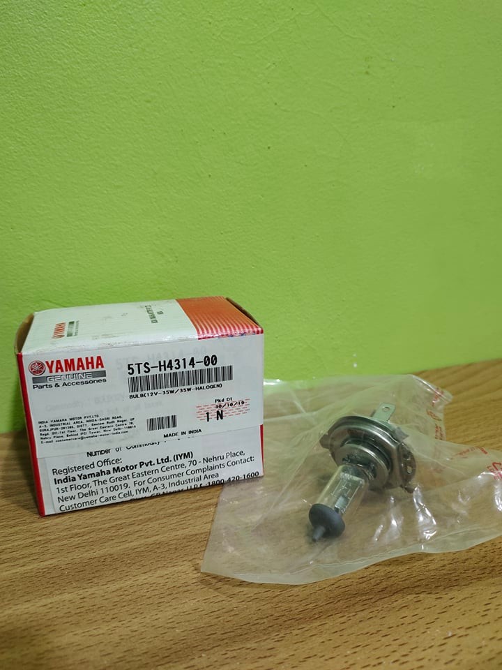 ORIGINAL YAMAHA HEADLIGHT BULB FOR YTX 125 (5TS-H4314-00-00) | Lazada PH
