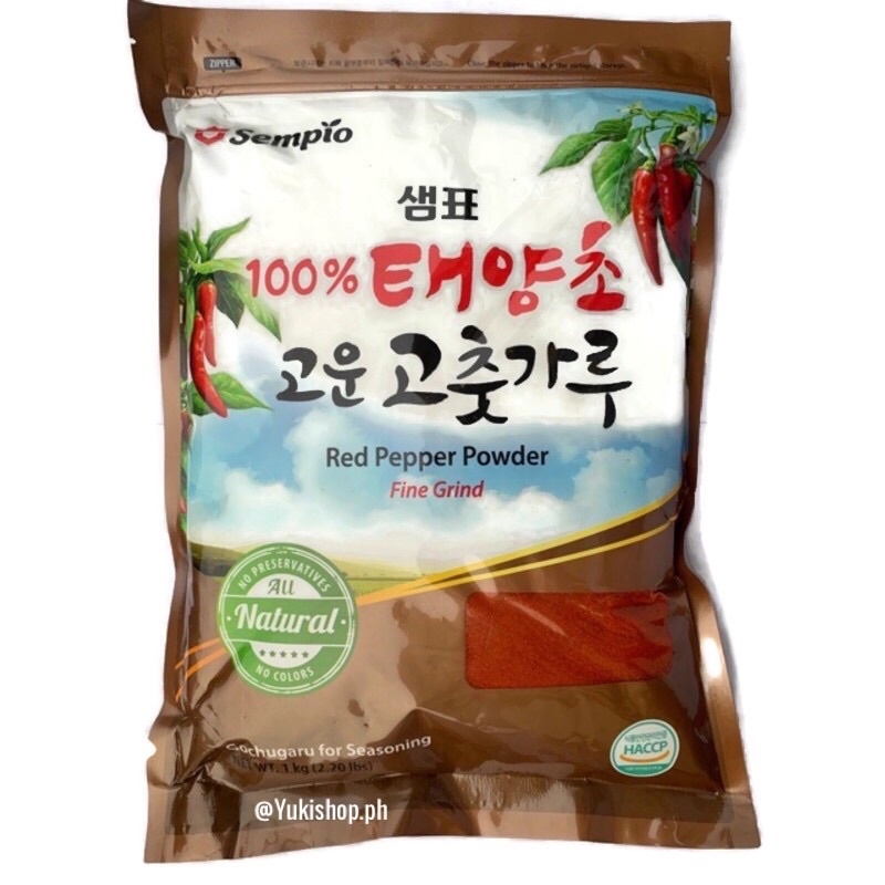 Sempio Gochugaru Red Pepper Flakes 1KG (Kimchi Powder) | Lazada PH