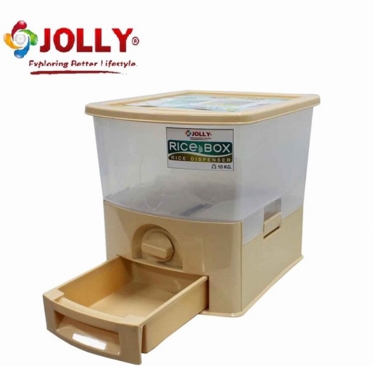 JOLLY RICE BOX / RICE DISPENSER 10KG | Lazada PH