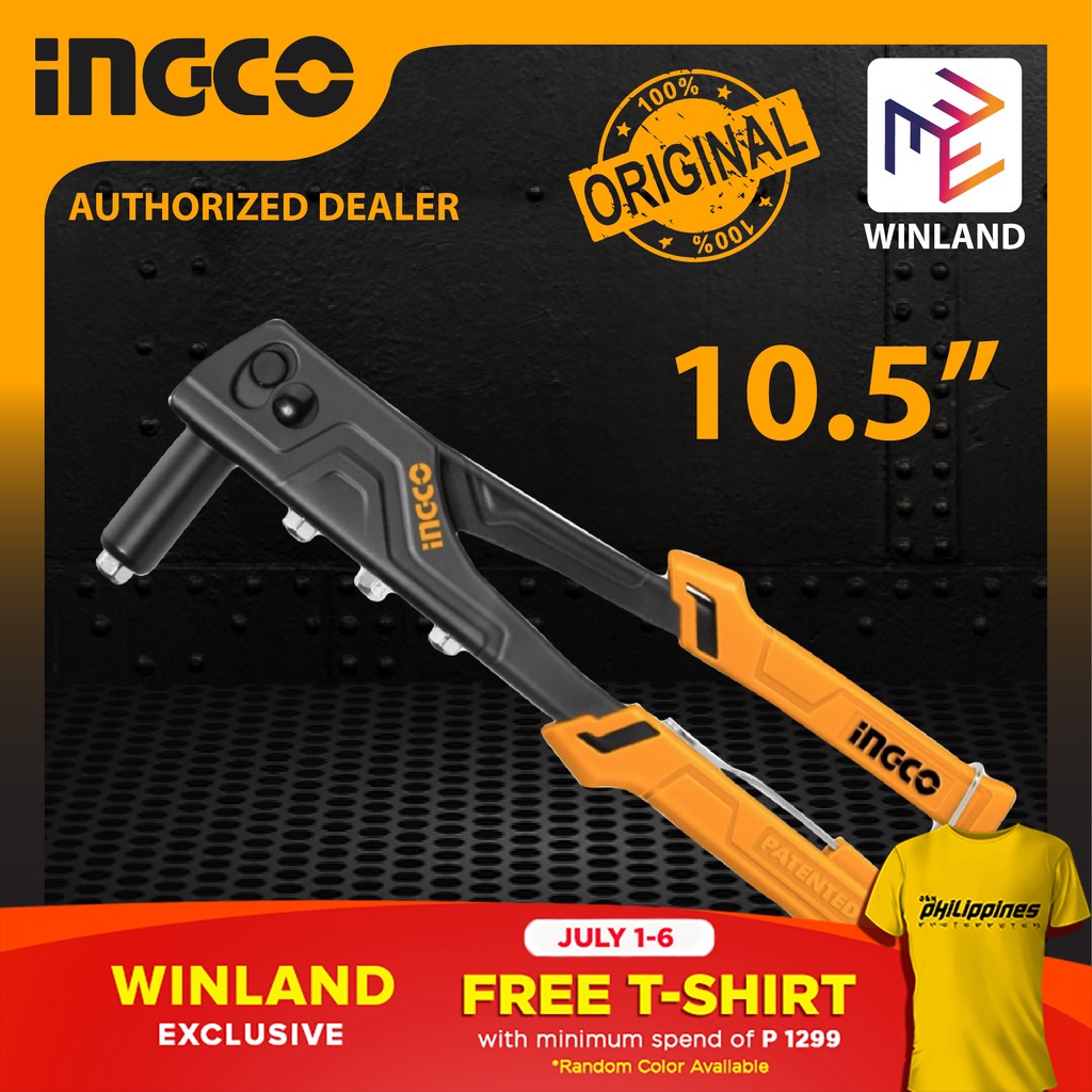 2022 NEW! Ingco Super Select Heavy Duty Rivet Hand Riveter Hand Tools ...