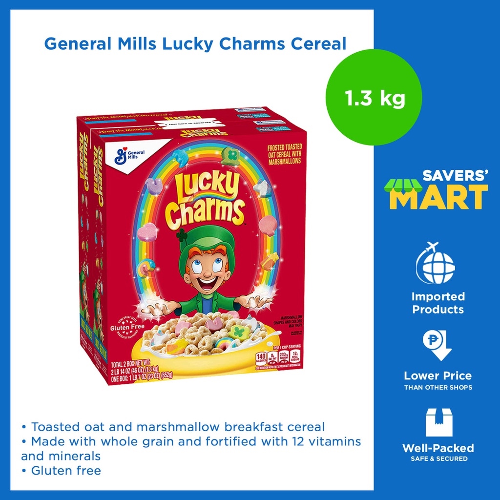 Lucky Charms Cinnamon Toast Cereals (2 Bags) | Lazada PH
