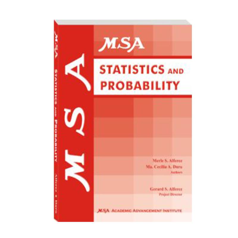 MSA STATISTICS AND PROBABILITY | Lazada PH