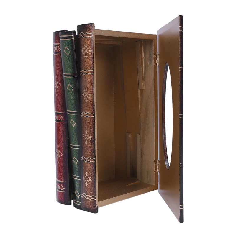 Retro Style Book Shape Tissue Box - IdaoHdL - ThaiPick