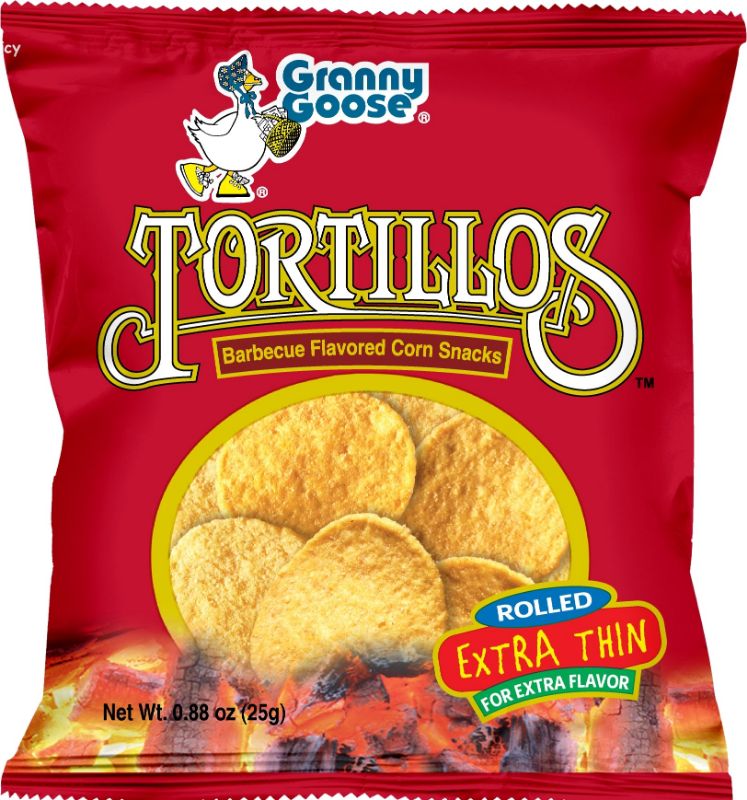 Granny Goose Tortillos Barbecue Flavored Corn Snacks 25g | Lazada PH