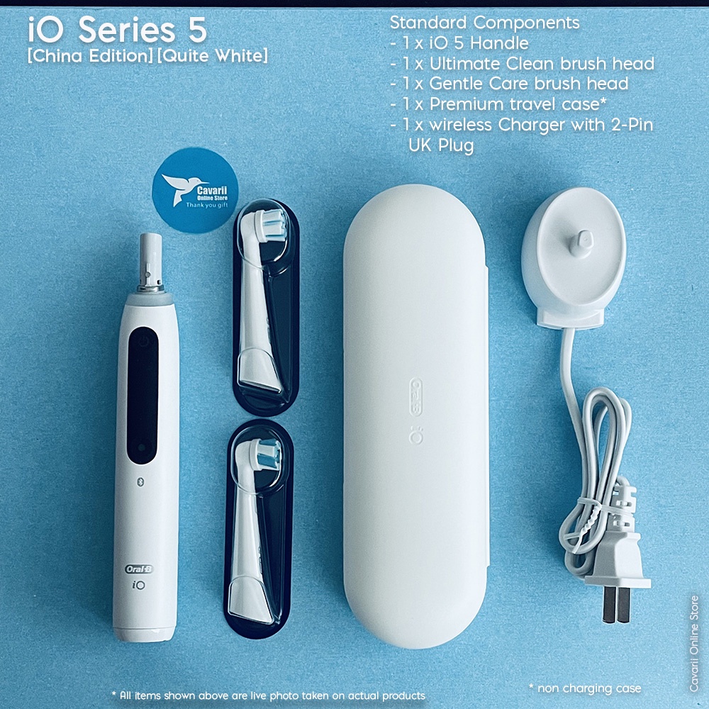 New Version Oral-B iO5 Series Electric Toothbrush Rechargeable 5 Smart Modes With Revolutionary ...