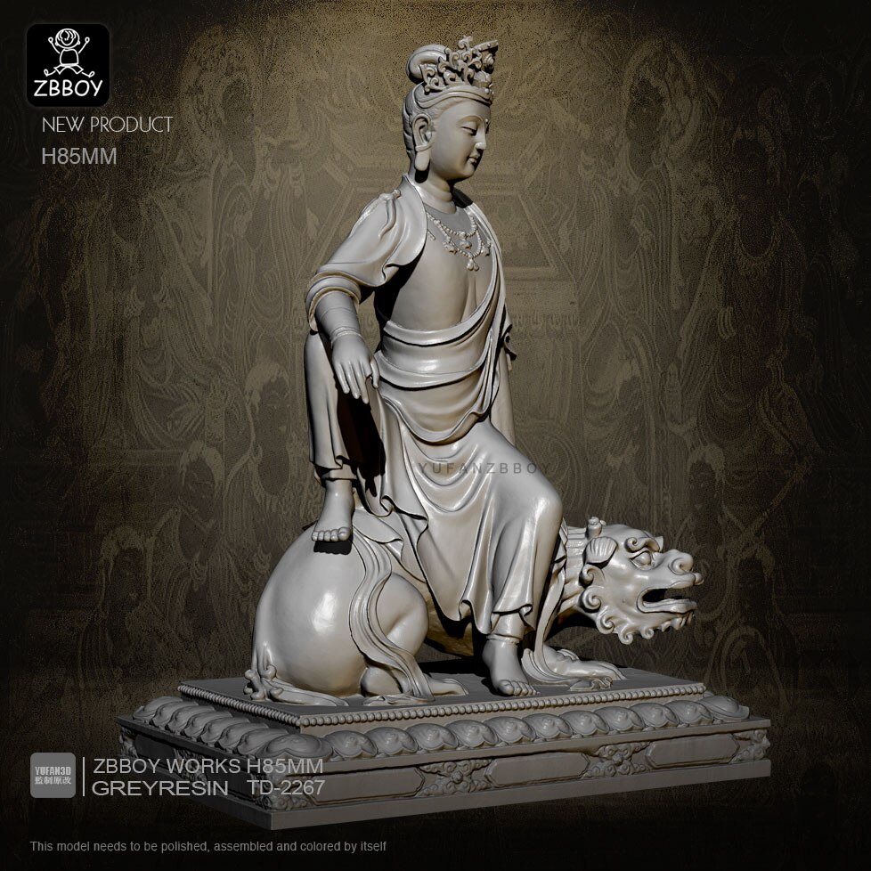 85MM Resin Figure Kits Buddha Model Self-assembled TD-2267 - jin nuo ...
