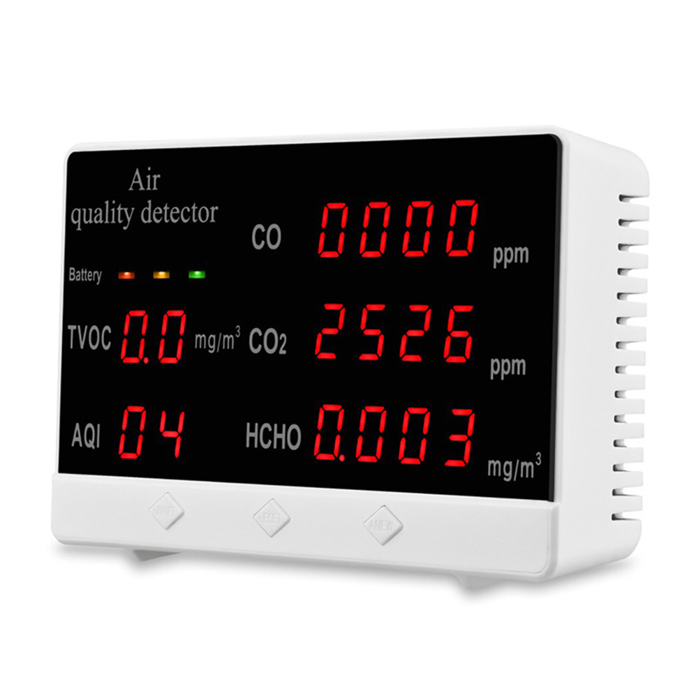 Multi-Functional Air Quality Detector Home Office School Use Digital ...