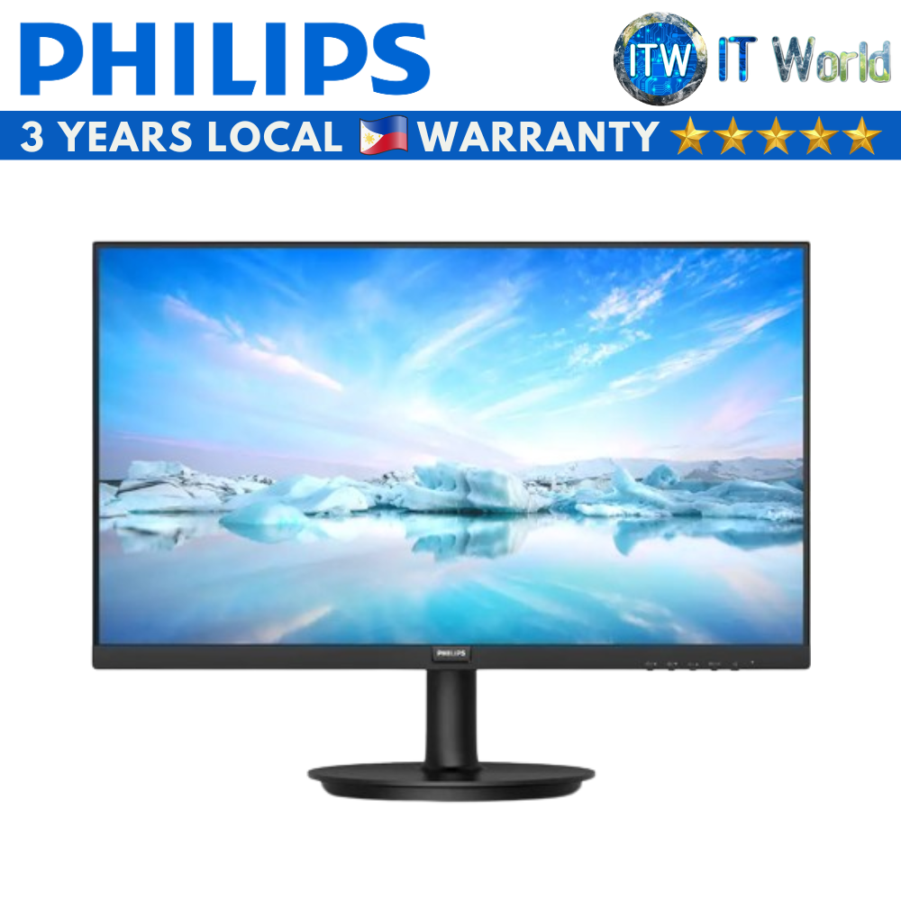 Philips 241V8B - 24" (1920 x 1080 FHD) / 100Hz / IPS / 4ms (GTG ...