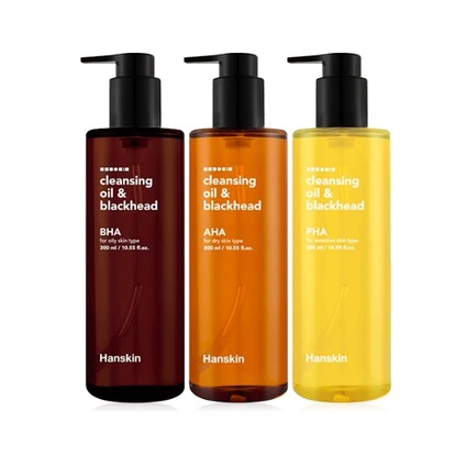 [On Hand] HANSKIN Pore Cleansing Oil 300ML - AHA / BHA / PHA | Lazada PH