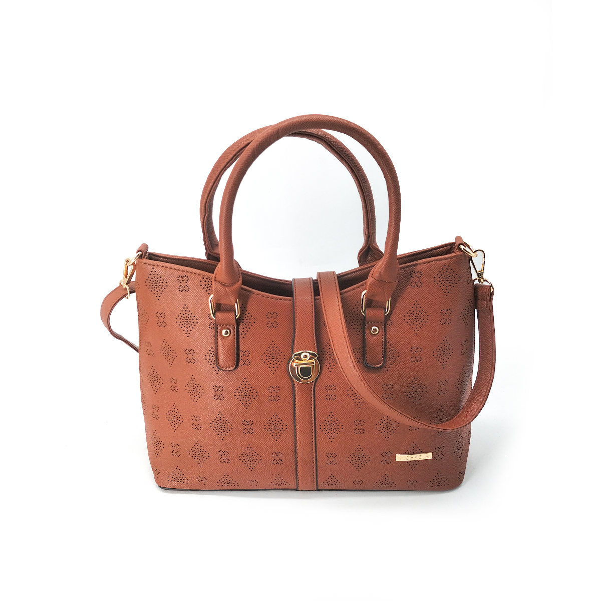 Michaela handbag with sling HALF POLY URETHANE Leather for women ...