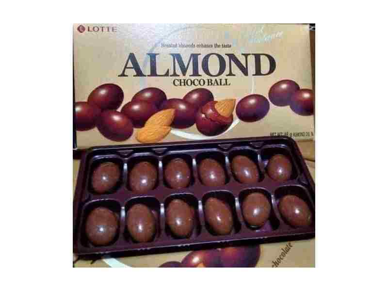 LOTTE Almond Choco Ball 138g | Lazada PH