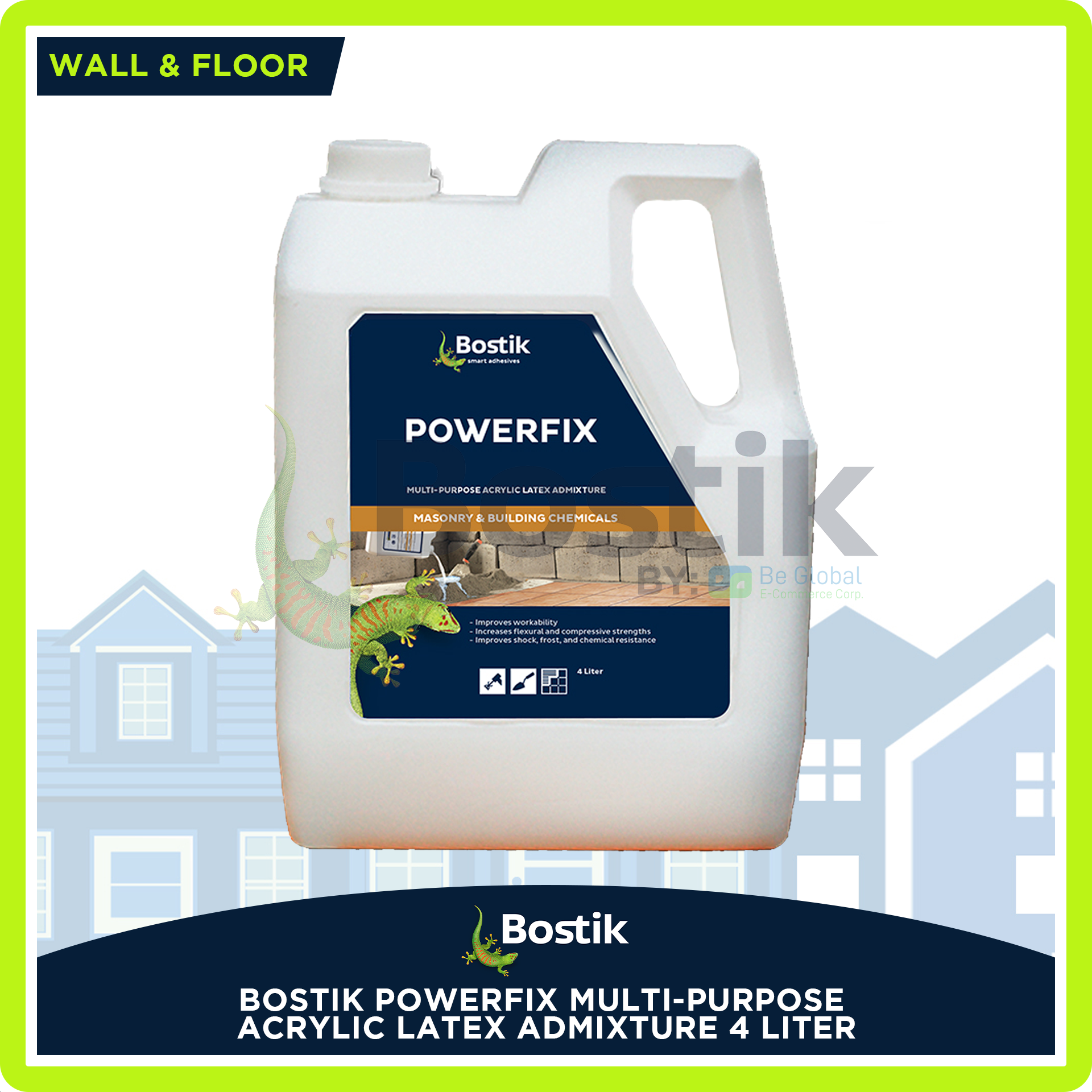 BOSTIK Powerfix Multi-purpose Acrylic Latex Fortifying Additive, 4L ...