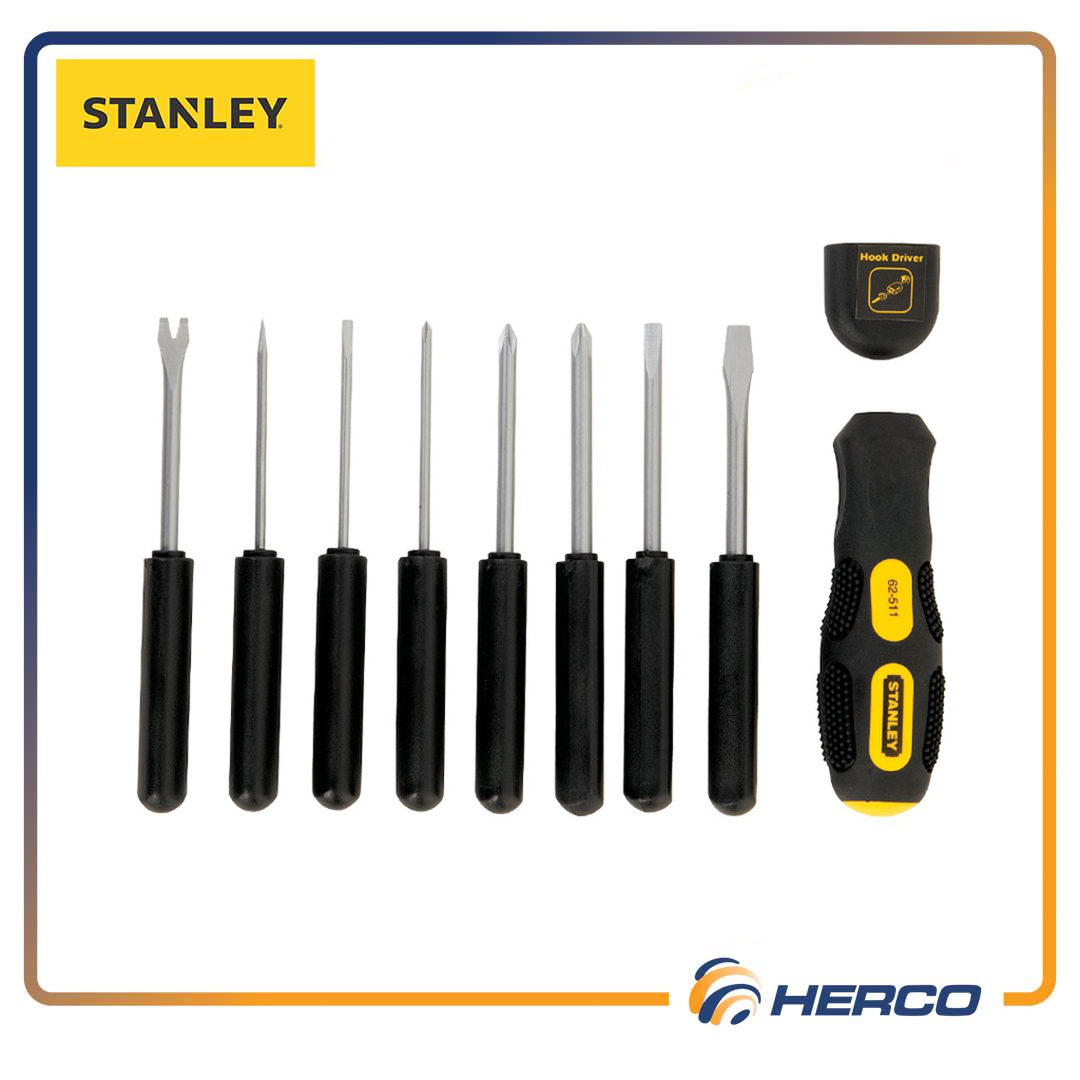 Stanley 62511-8 9-Way Screw Driver Set | Lazada PH