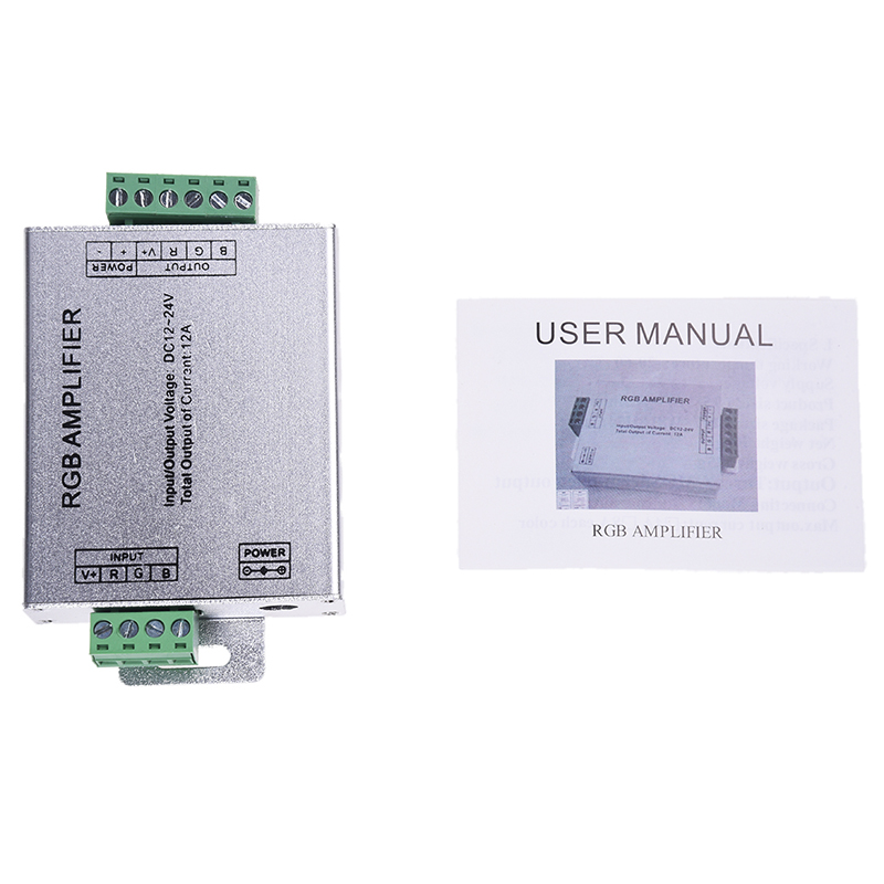 DC 12V LED Amplifier RGB LED Strips Light Signal Amplifier - TPJ MALL ...