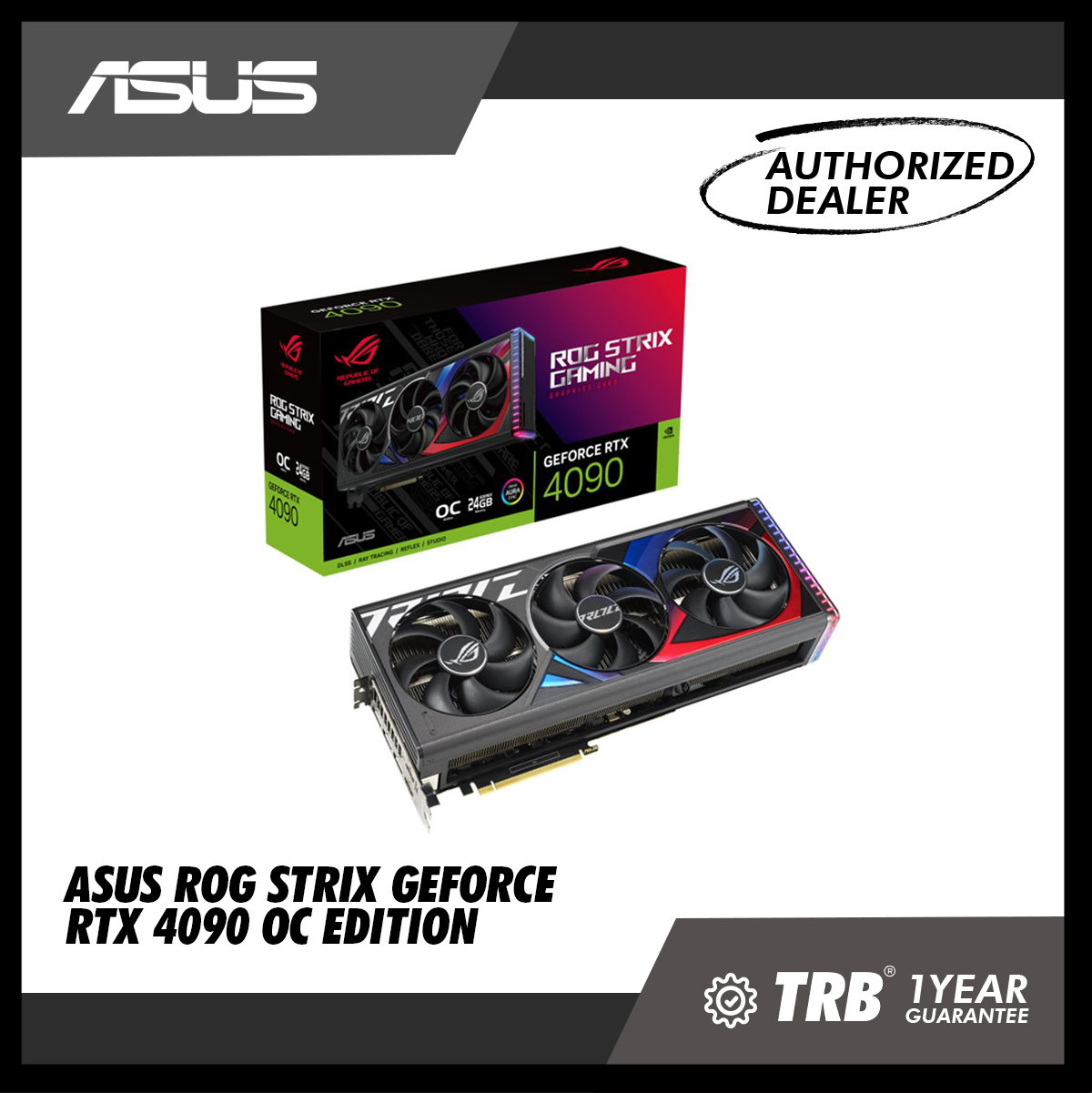 ASUS ROG Strix GeForce RTX 4090 OC Edition | Lazada PH