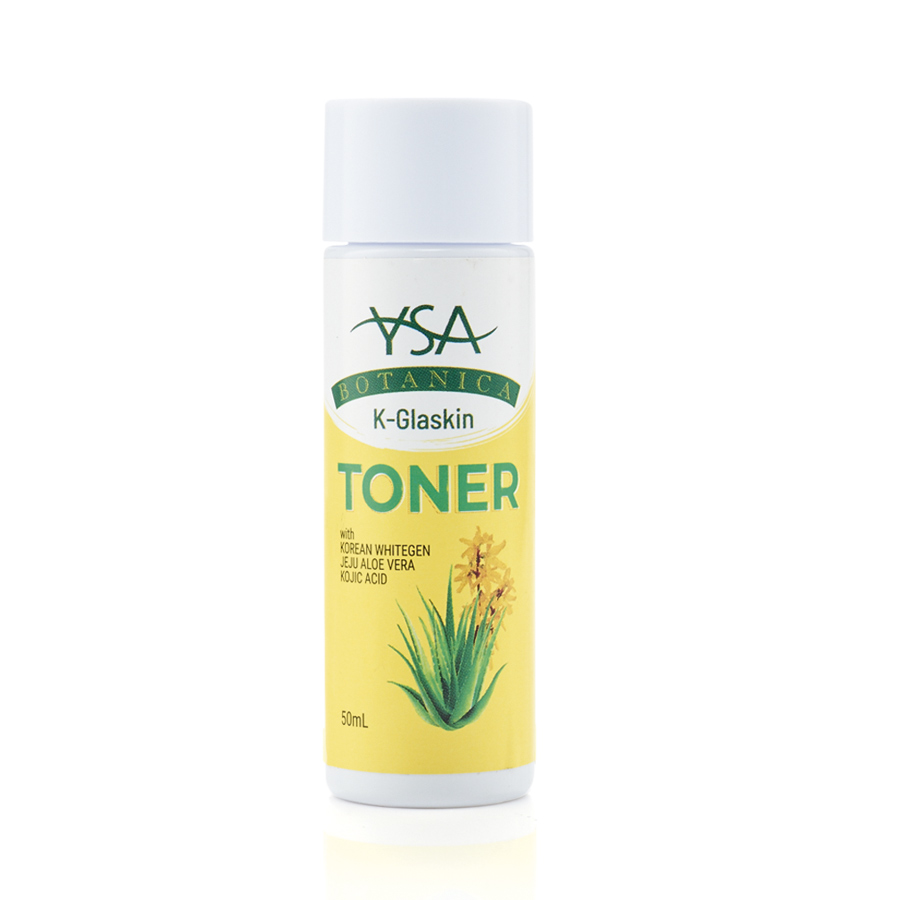 YSA Botanica K-Glass Skin Rejuvenating Toner 50 ml with Korean White ...