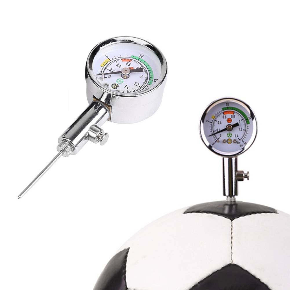 Mini Portable Soccer Ball Pressure Gauge Air Watch Football Volleyball ...