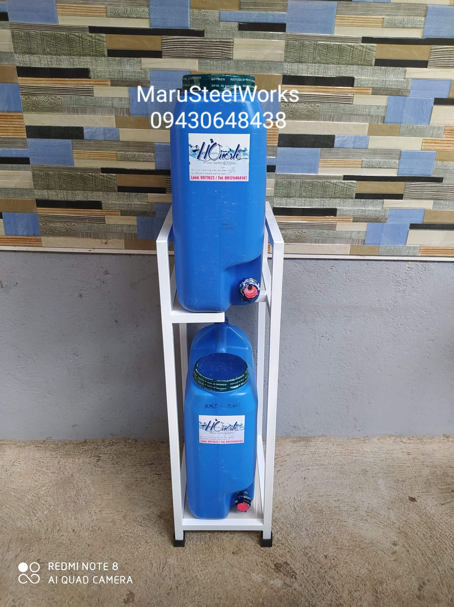 Mineral Water Rack Stand 2 Layers for 2 Container | Lazada PH