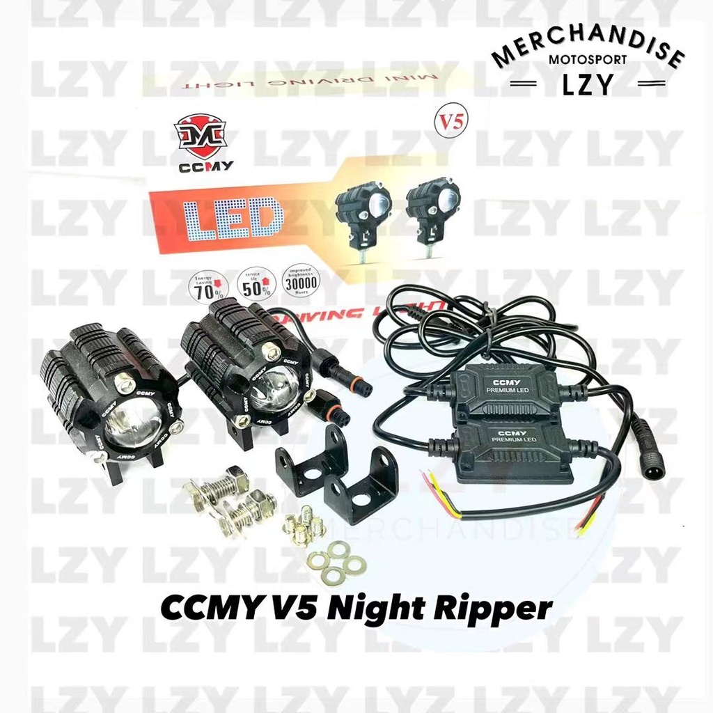 TDD NIGHT RIPPER 40W MOTORCYCLE HEADLIGHT MDL WITH FAN | Lazada PH