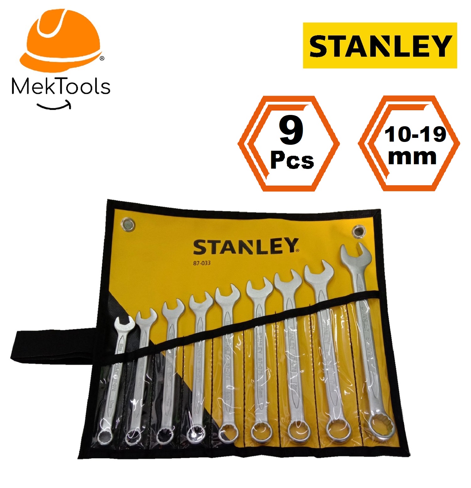 Stanley Wrench Set Combi Slimline 9PCs 10-19mm | Lazada PH