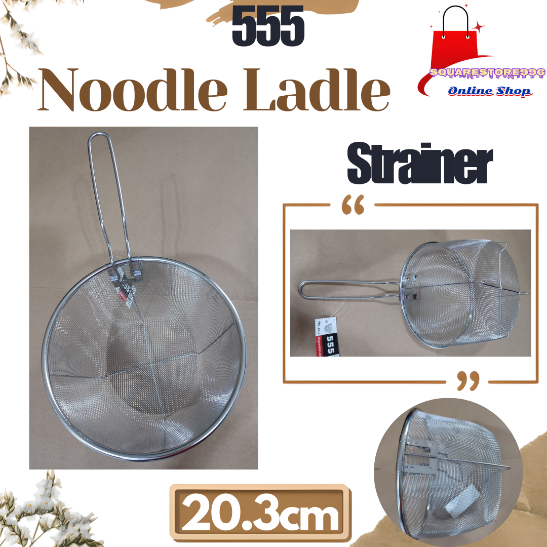 555 Noodle Ladle/Strainer Stainless Steel | Lazada PH