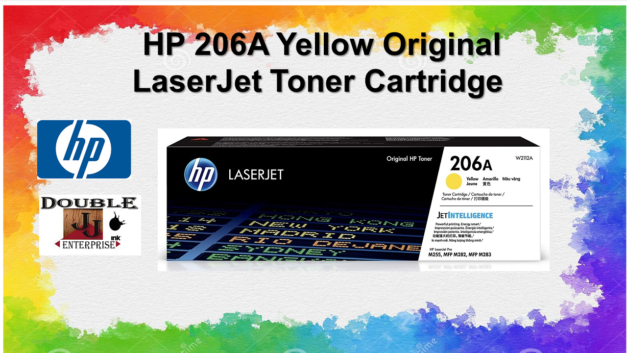 HP 206A Yellow Original LaserJet Toner Cartridge (W2112A) | Lazada PH