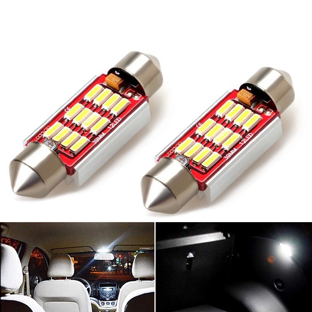 2PCS White Ice Blue Interior LED For Toyota Innova Kijang Innova 2004 ...