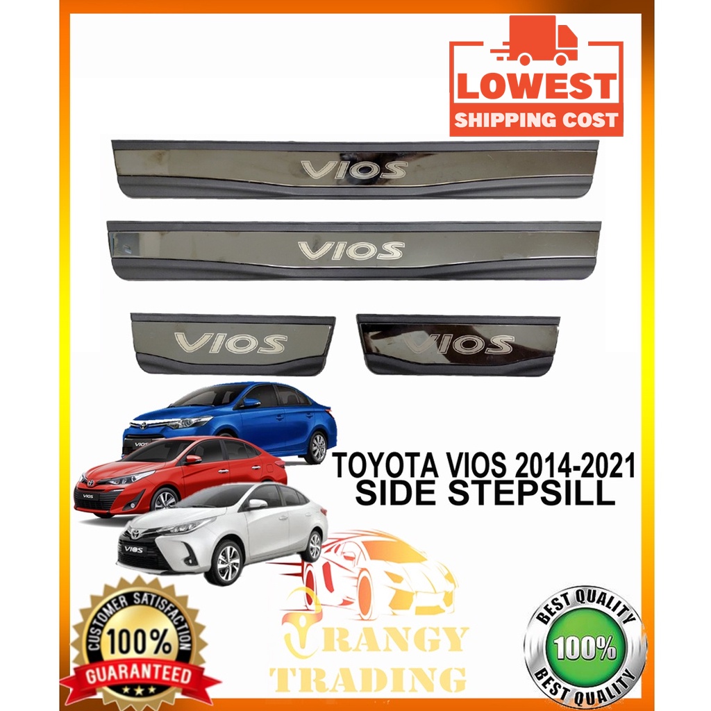 ♬Toyota Vios 2014 to 2021 OEM Side Stepsill Step sill VERSION 3 2015 ...