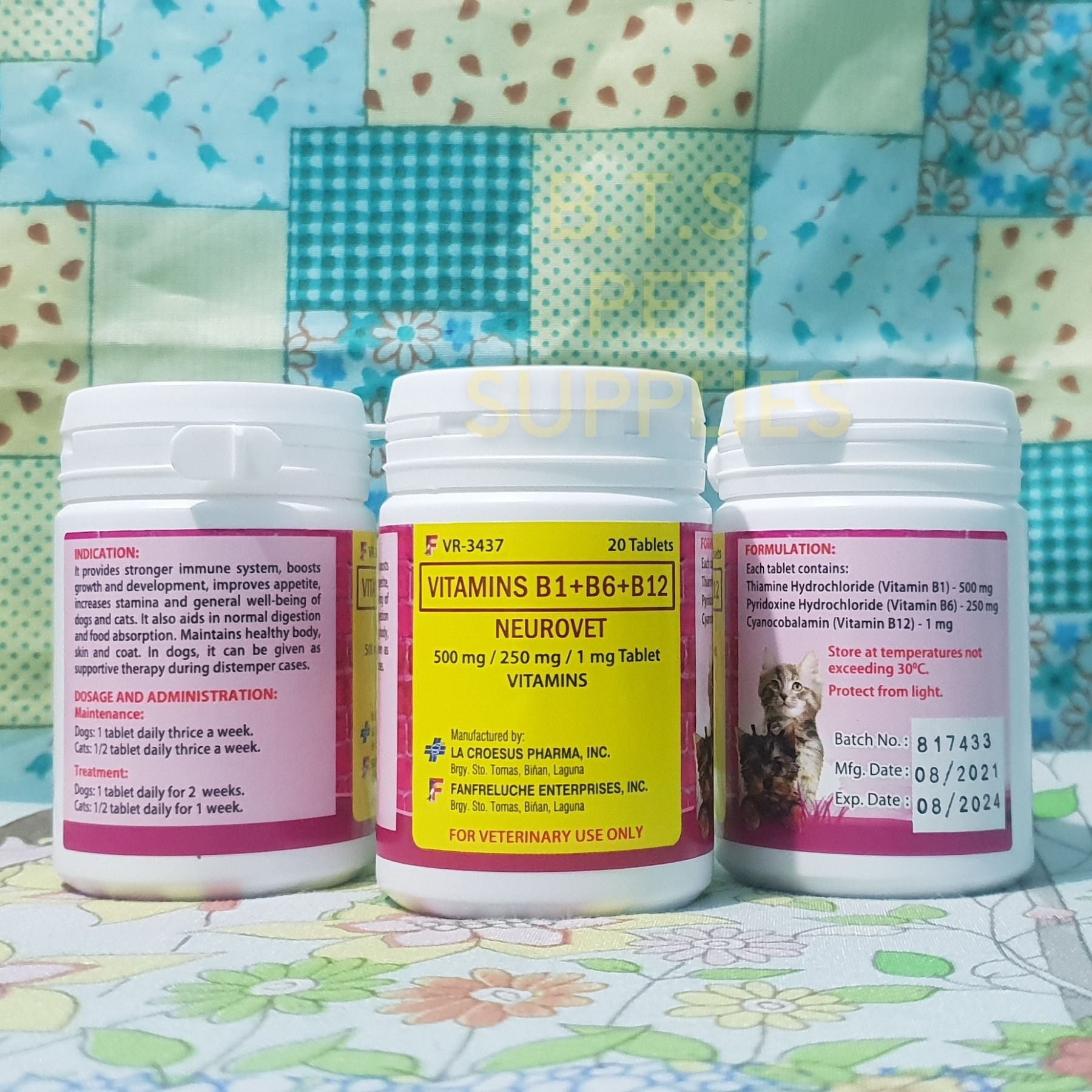 Neurovet Vitamins 20 Tablets | Lazada PH