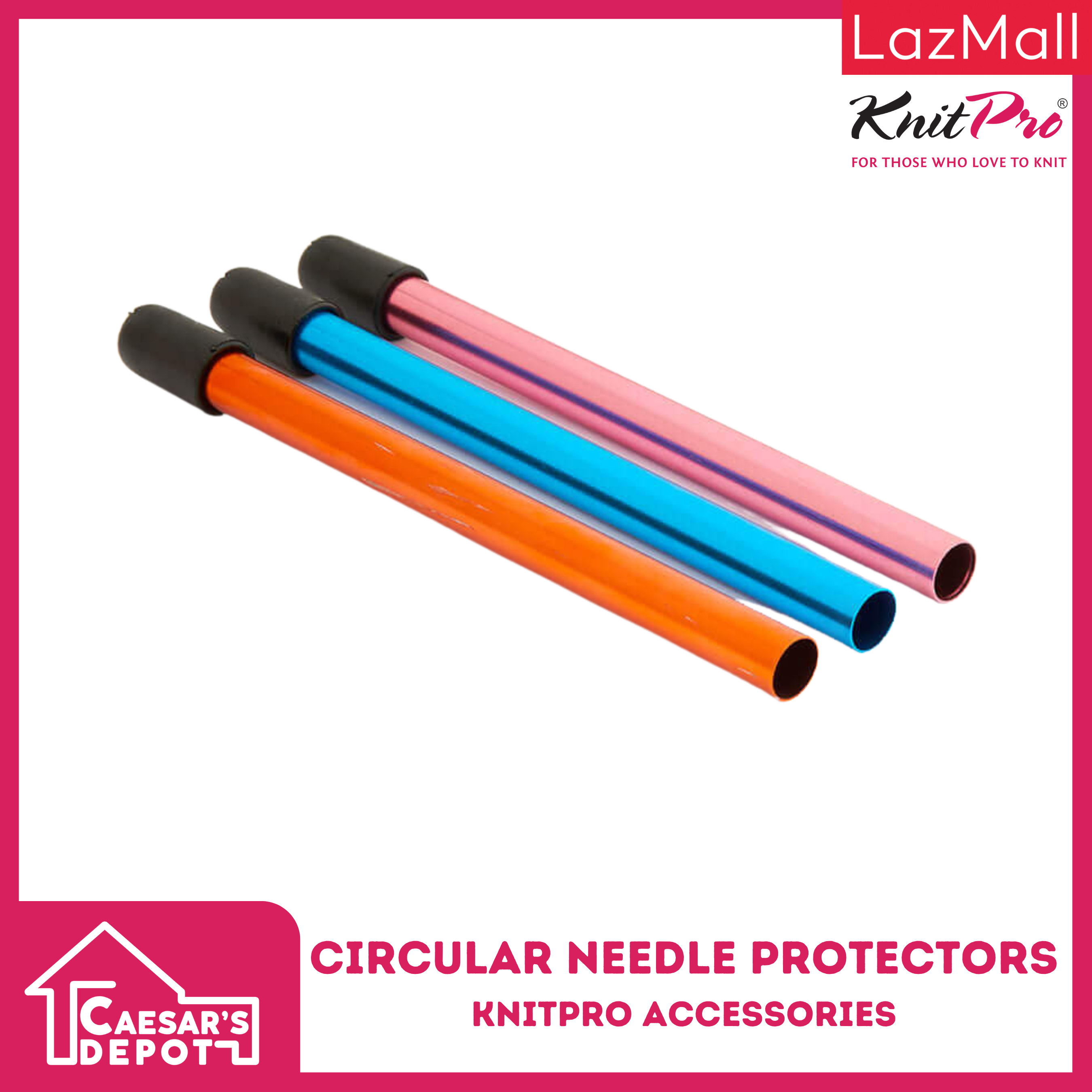 KnitPro Accessories Circular Needle Protectors (10945) | Lazada PH