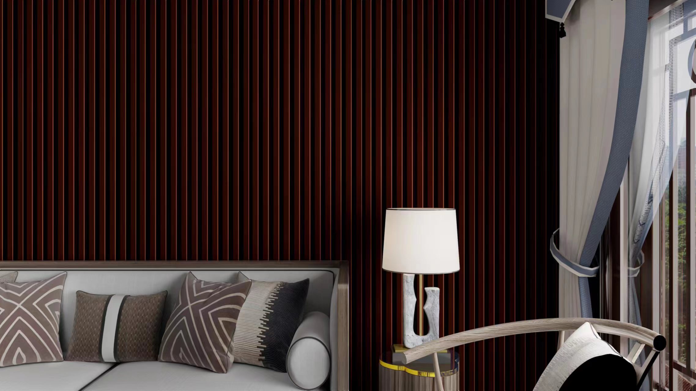Wallpaper Wood Design 45CM x 30FT Self Adhesive 3D Waterproof PVC Wall ...