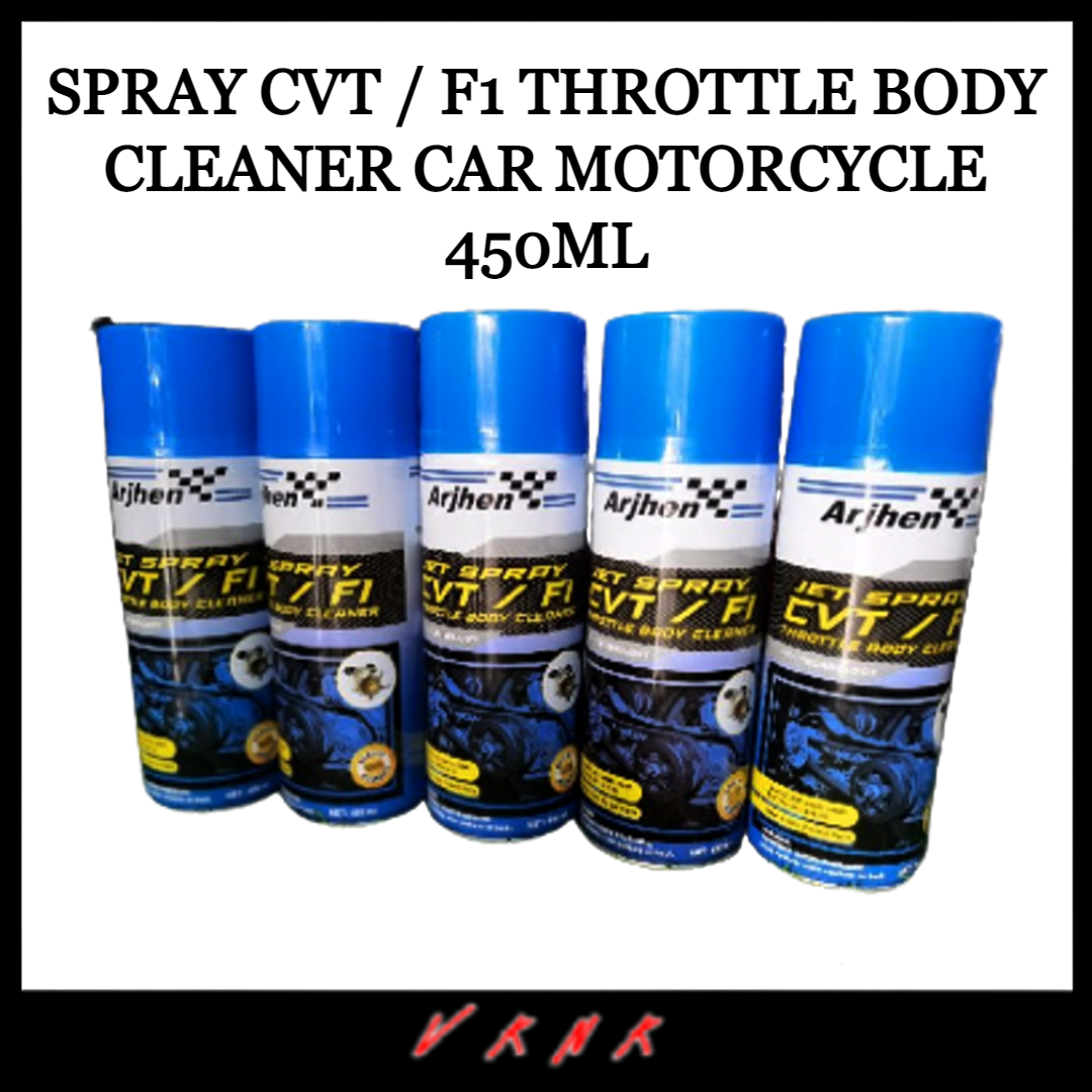 Spray CVT / F1 Throttle Body Cleaner Car Motorcycle 450ml | Lazada PH