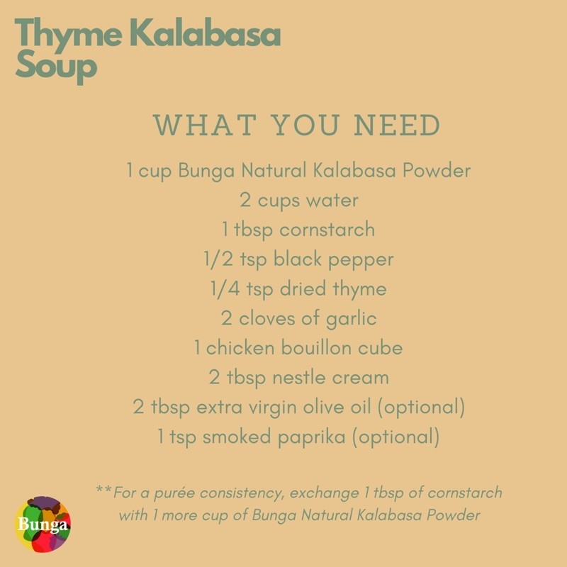 All Natural Kalabasa/Squash Soup Powder Made in the Philippines | Lazada PH