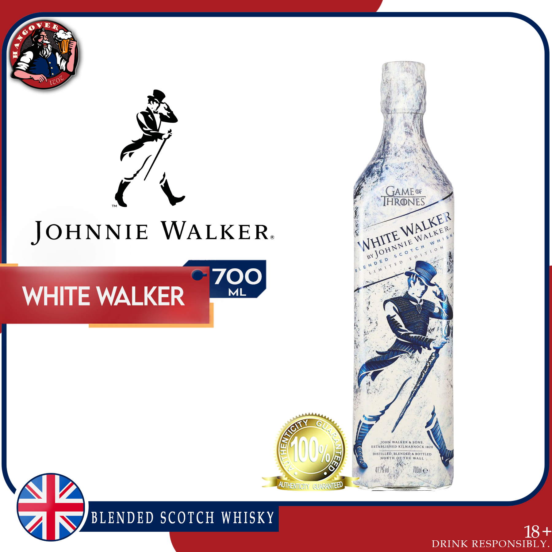 Johnnie Walker White Walker Limited Edition 700ml | Lazada PH