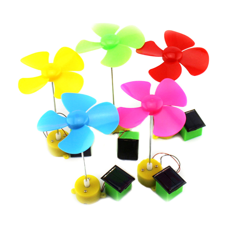 FOO Solar Powered Electric Flowers DIY Physics Motor Circuit Device Kit ...