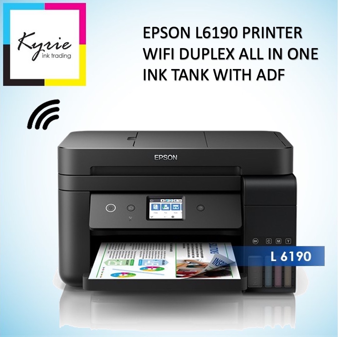 Epson L6190 Wi-Fi Duplex All-in-One Ink Tank Printer with ADF | Lazada PH