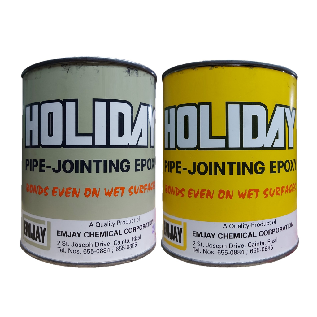 Holiday Pipe Jointing Epoxy Adhesive A&B - 1/4 Pint, 1/2 Pint, 1 Pint ...