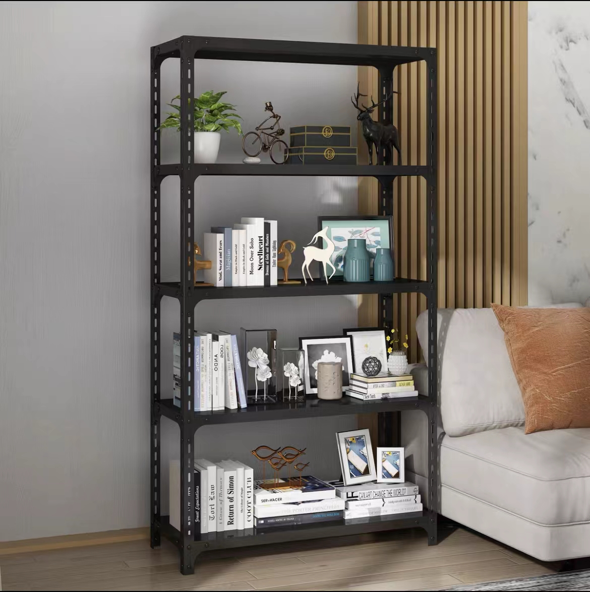 3/4/5 Layers All-Metal Shelf Rack Steel Rack Organizer rack For Kitchen ...