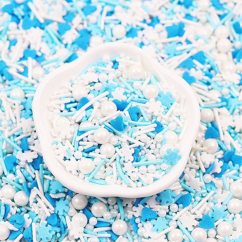 Edible Colorful Sugar Beads Pearl Sugar Balls DIY Baking Candy Cake ...