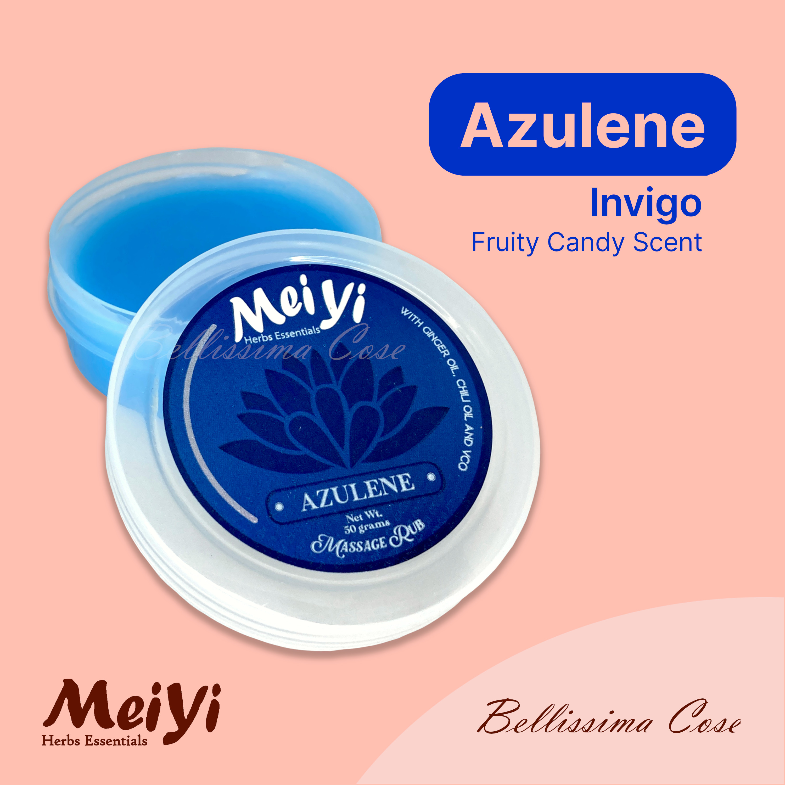 Meiyi Herbs Essentials Massage Rub - Azulene (Invigo) | Lazada PH